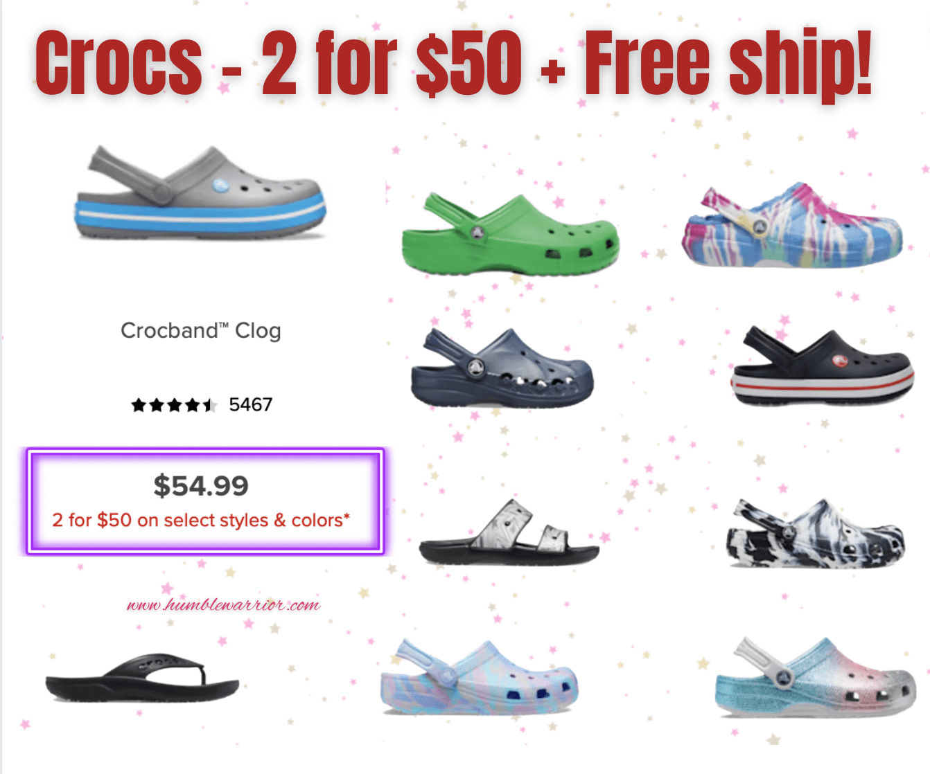 Crocs fans! - Home of The Humble Warrior