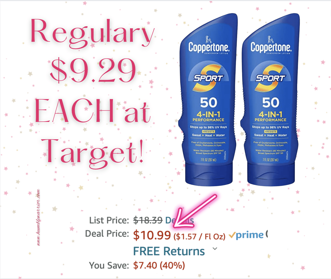 Coppertone Sport Sunscreen! - Home of The Humble Warrior