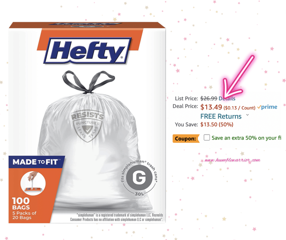 Hefty Trash Bags - Home of The Humble Warrior