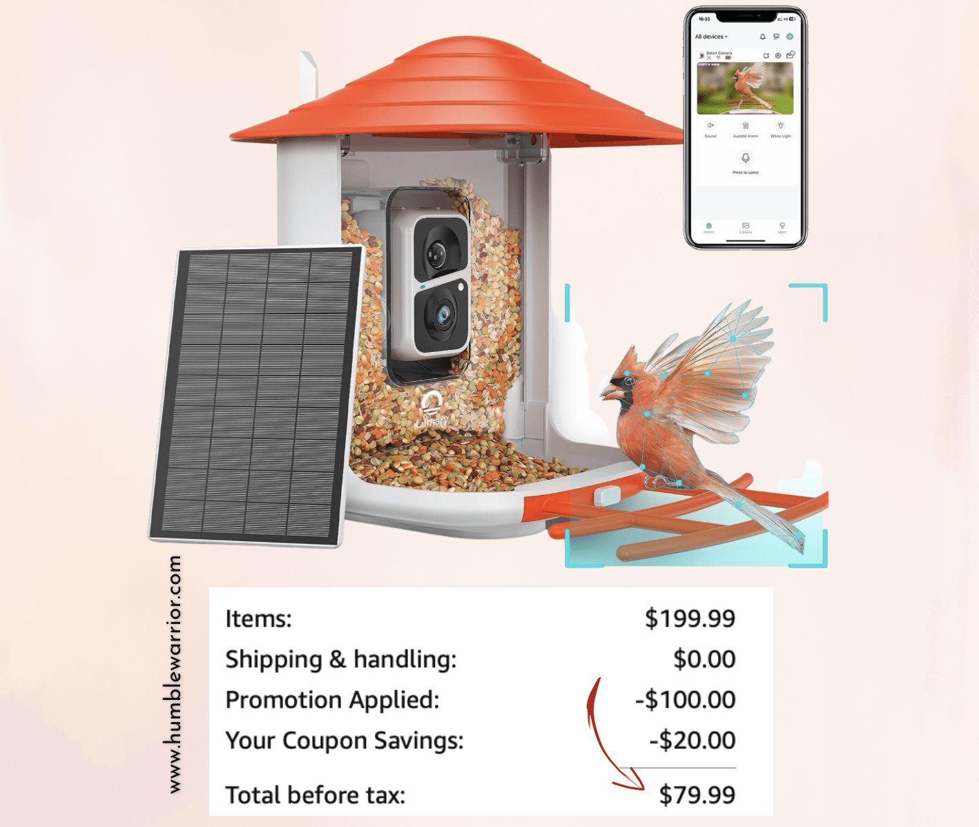 LUMARY Bird Smart Feeder! - Home of The Humble Warrior
