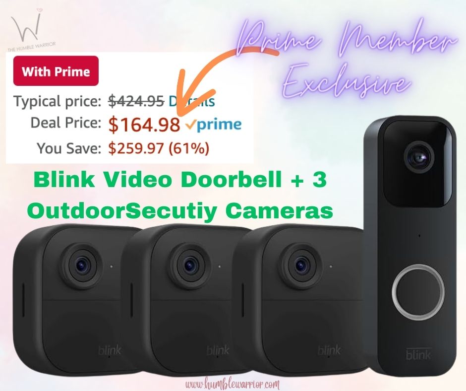 Prime Exclusive Blink Doorbell & Camera Bundle ! - Home of The Humble ...