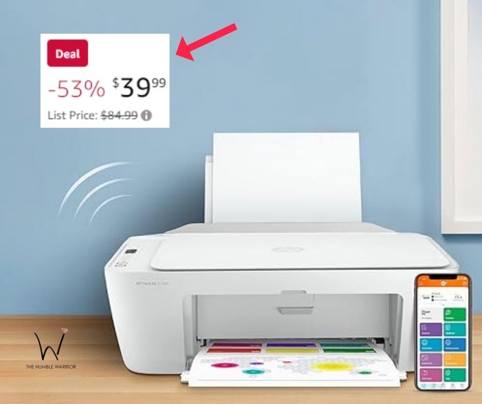 HP DeskJet Wireless Color All-in-One Printer - Home of The Humble Warrior