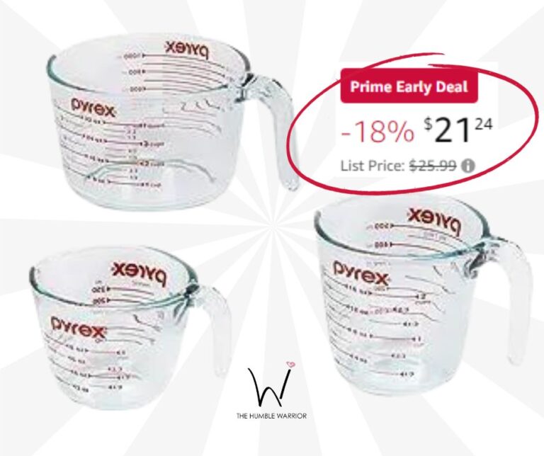 Pyrex 3 Piece Glass Measuring Cup Set - Home of The Humble Warrior
