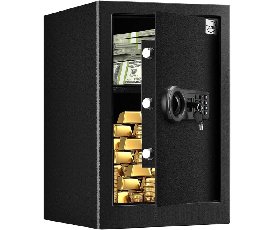 Tenamic Safe Box 2.0 Cuft Fireproof Waterproof Home Safe - Home of The ...