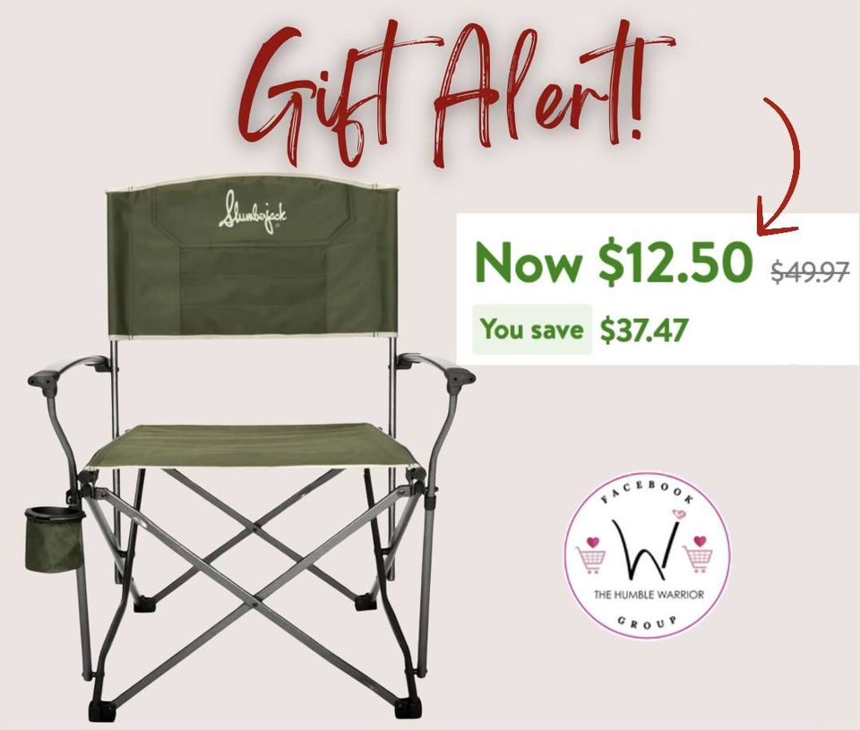 Slumberjack Lone Mesa Quad Folding Adult Director’s Chair - Home of The ...