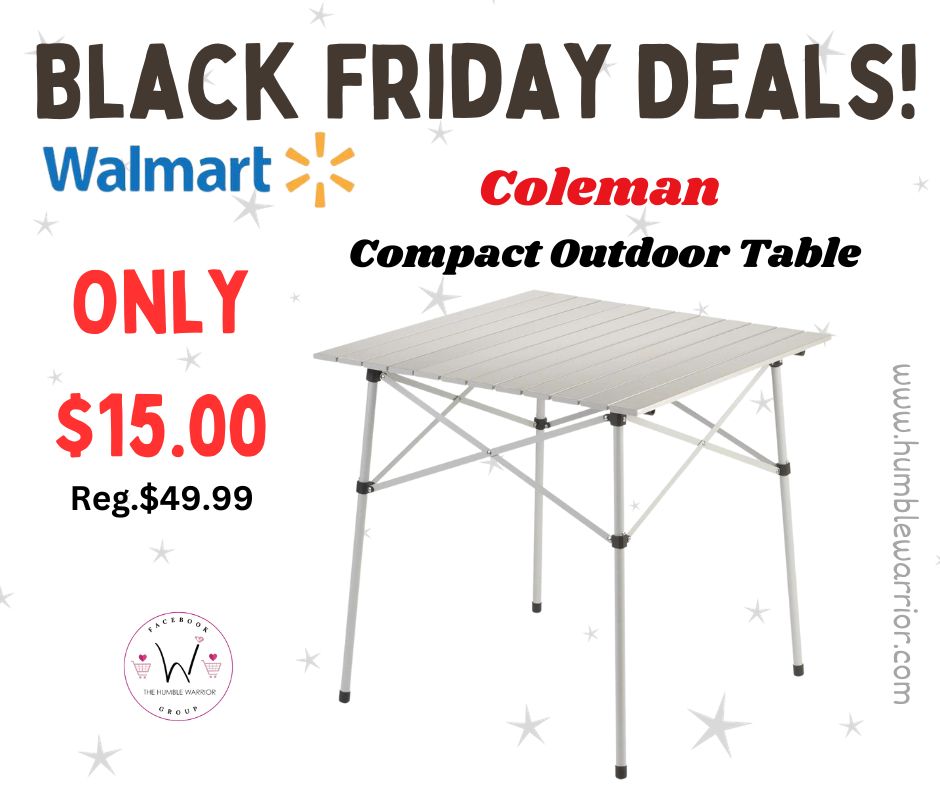 Coleman Compact Outdoor Table - Home of The Humble Warrior