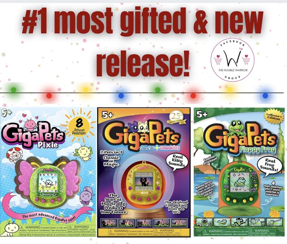 upgraded Top Secret Toys Giga Pets - Home of The Humble Warrior