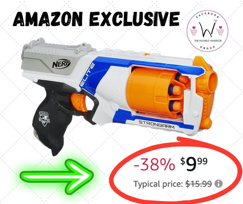 quick-draw, fast-firing Nerf Strongam blaster! - Home of The Humble Warrior