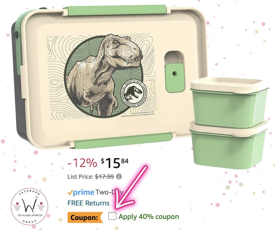 Zak Designs Jurassic World Dominion Bento set - Home of The Humble Warrior