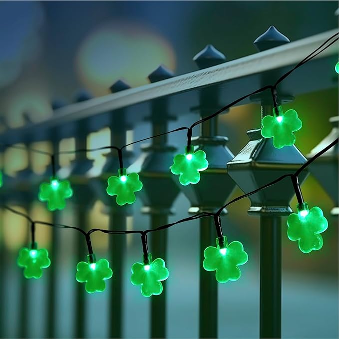 Solar Shamrock String Lights! - Home of The Humble Warrior