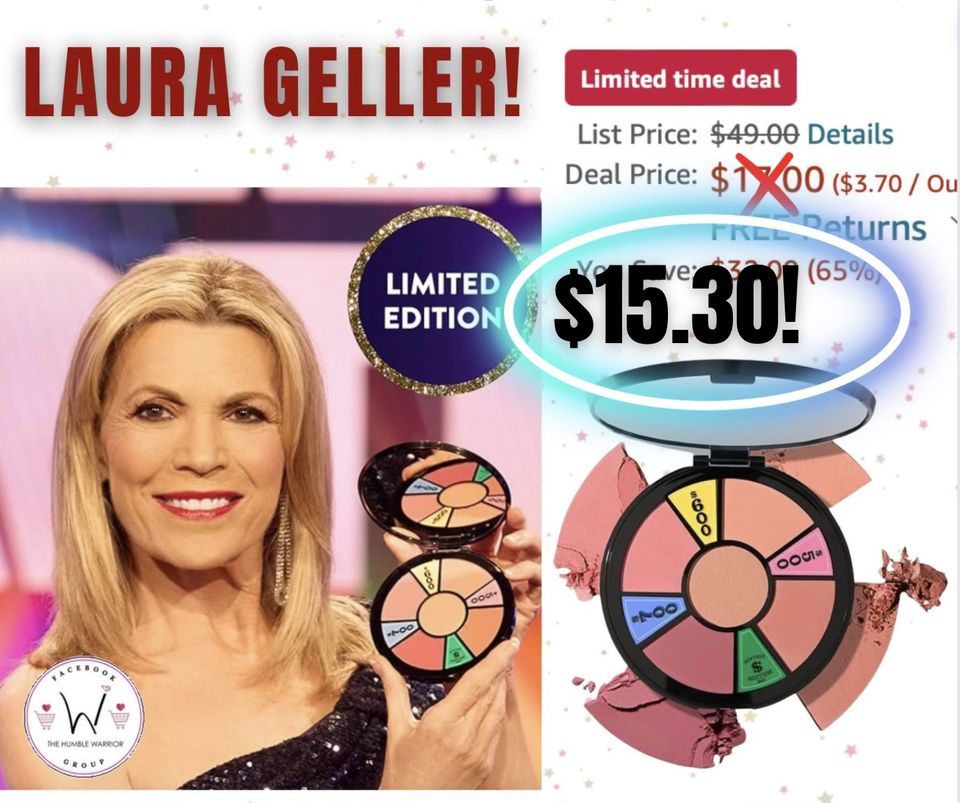 LAURA GELLER NEW YORK x Wheel of Fortune Limited Edition Collab The ...