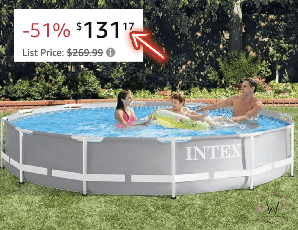 Intex 12-foot by 20-inch above-ground pool set! - Home of The Humble ...