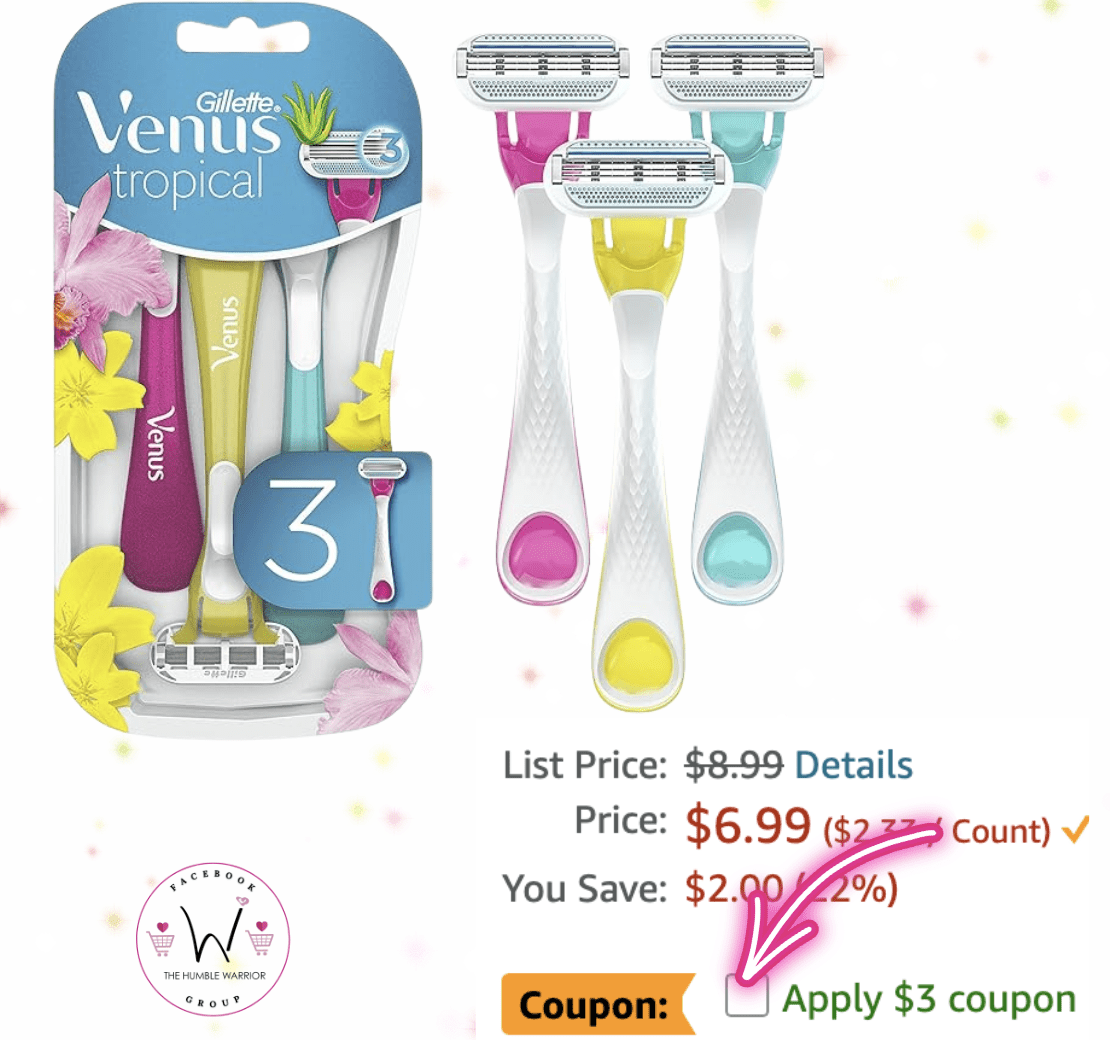 The Gillette Venus Tropical Disposable Razors! - Home of The Humble Warrior