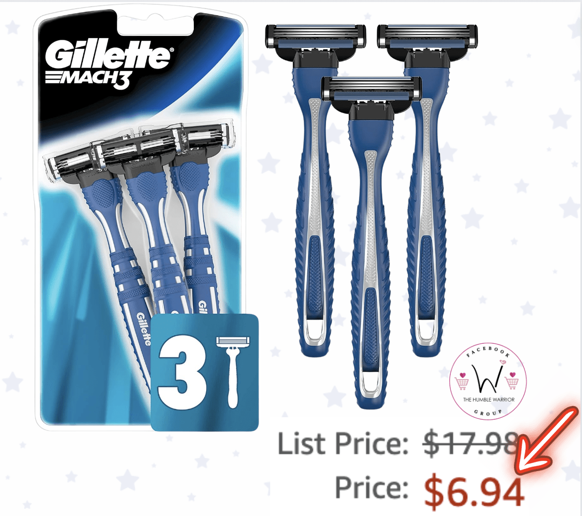 Gillette Mach3 Men's Disposable Razors! - Home of The Humble Warrior