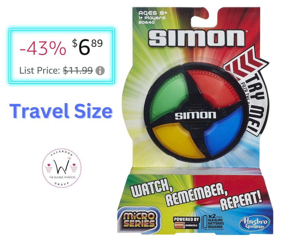 Hasbro Gaming Simon Micro Series - Home of The Humble Warrior