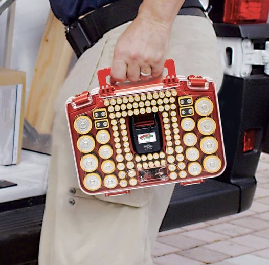 Ontel Battery Daddy Smart - Battery Organizer Storage Case - Home of ...