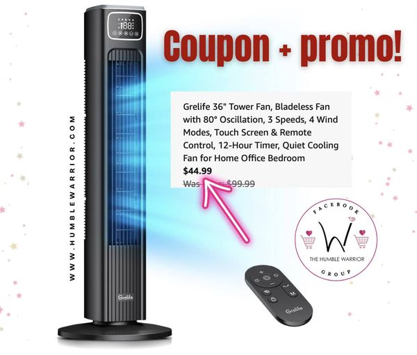 Grelife tower fan - Home of The Humble Warrior