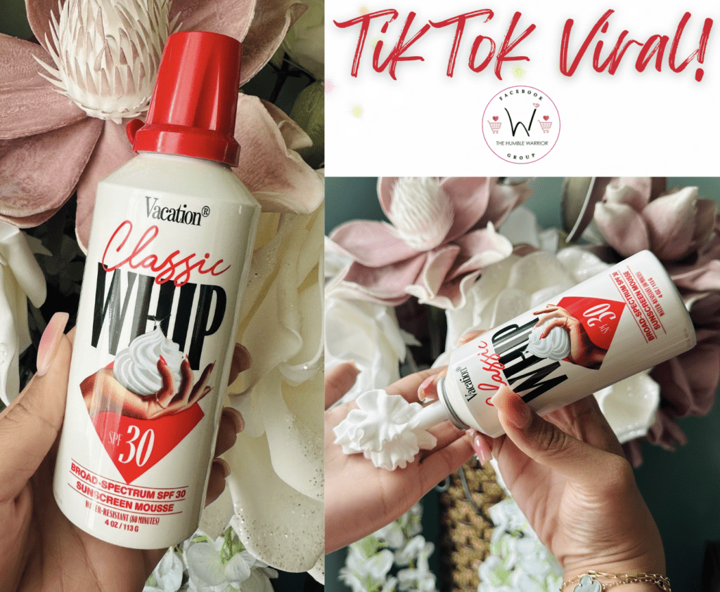 The Vacation Classic Whip SPF 30 Sunscreen! - Home of The Humble Warrior