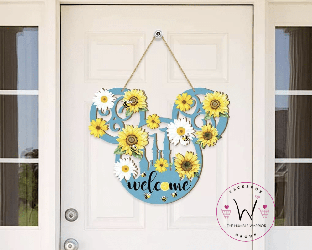Disney Inspired Welcome Sign! - Home of The Humble Warrior