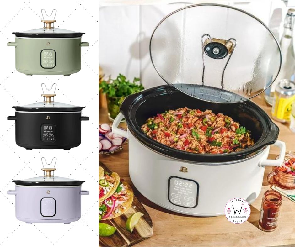 Beautiful 6 Qt Programmable Slow Cooker, by Drew Barrymore!! - Home of ...