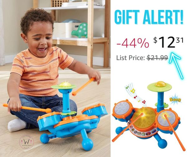 Vtech Drum Set - Home of The Humble Warrior