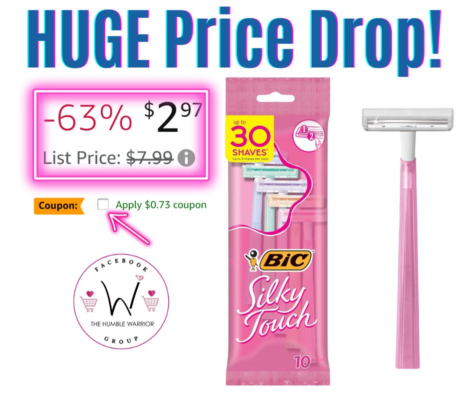 10 pack BIC Disposable Razors - Home of The Humble Warrior