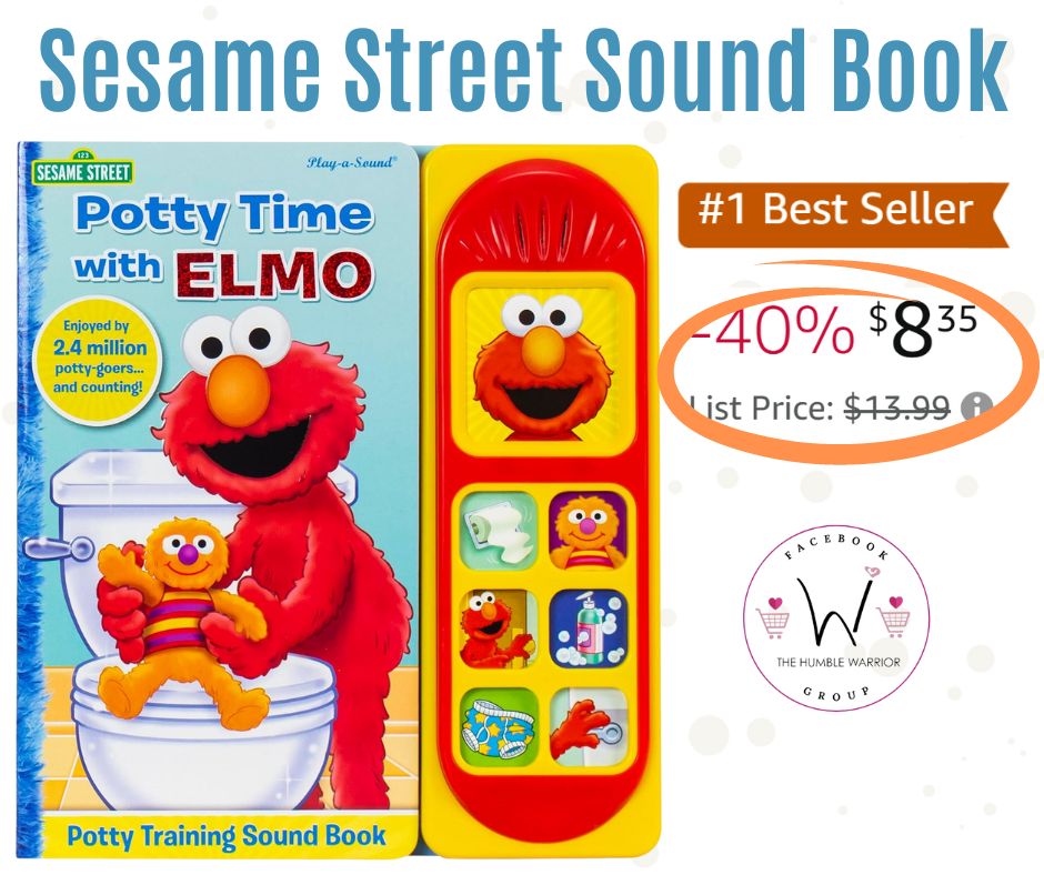 Potty Time with Elmo - Potty Training Sound Book - Home of The Humble ...