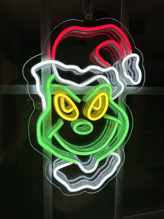 Dr. Seuss' How The Grinch Stole Christmas Neon Tube Light up - Home of ...