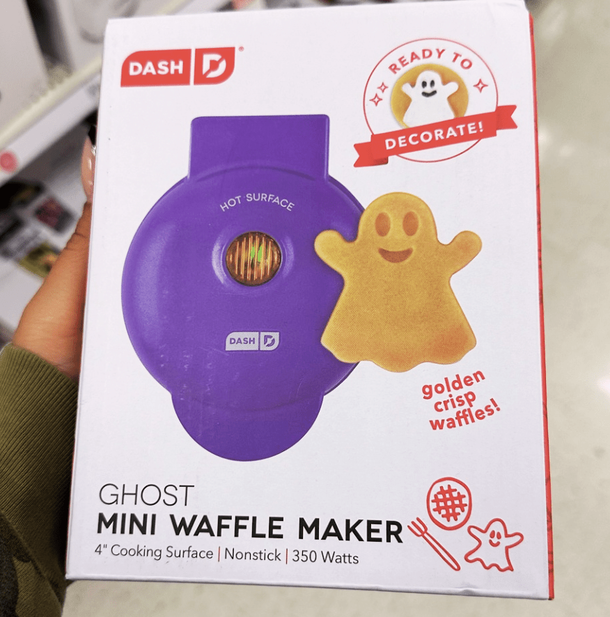 Dash Ghost Mini Nonstick Waffle Maker! - Home of The Humble Warrior