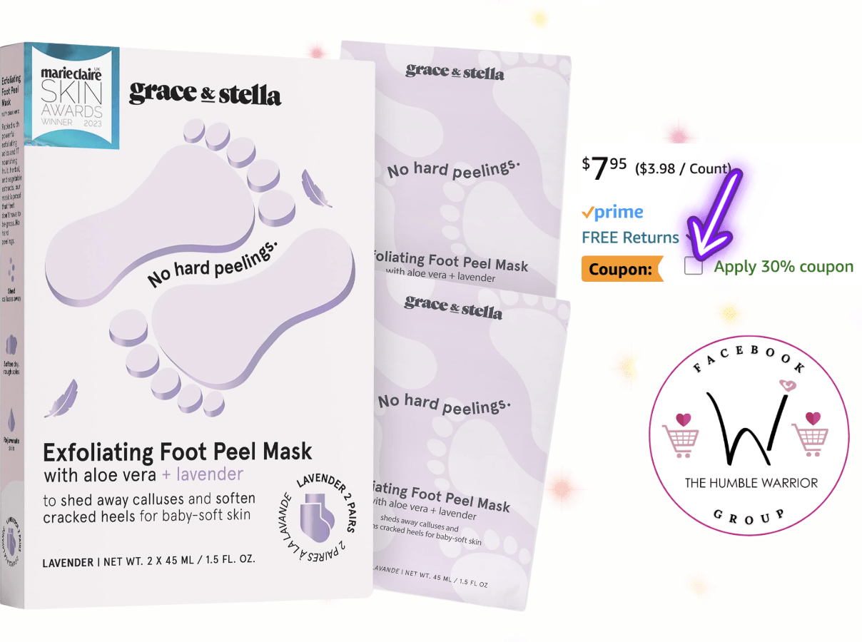 Grace & Stella Award-Winning Foot Peel Mask! - Home of The Humble Warrior