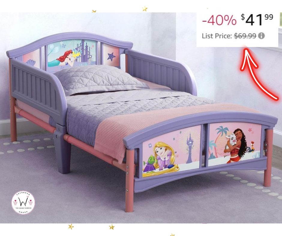 Delta Children Plastic Disney Princess Toddler Bed! - Home of The ...