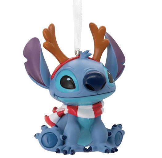 Hallmark Disney Lilo & Stitch Reindeer Stitch Christmas Ornament - Home ...
