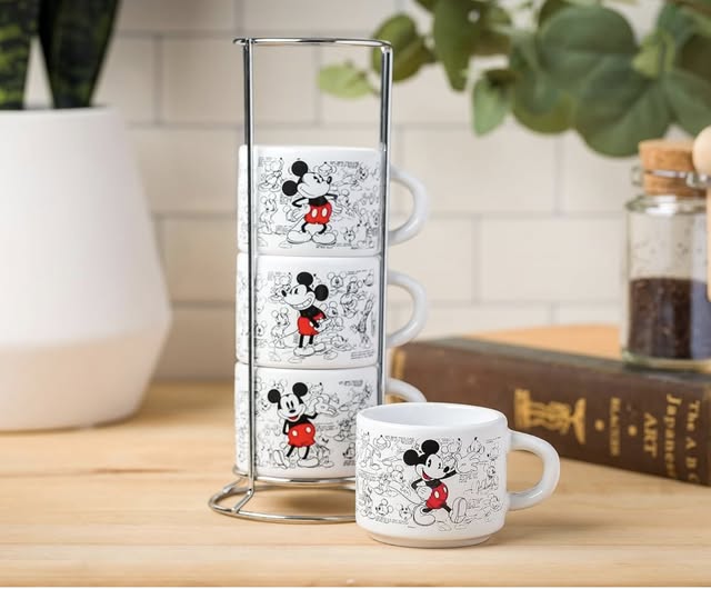 Disney Mickey Mouse stacking mugs. - Home of The Humble Warrior