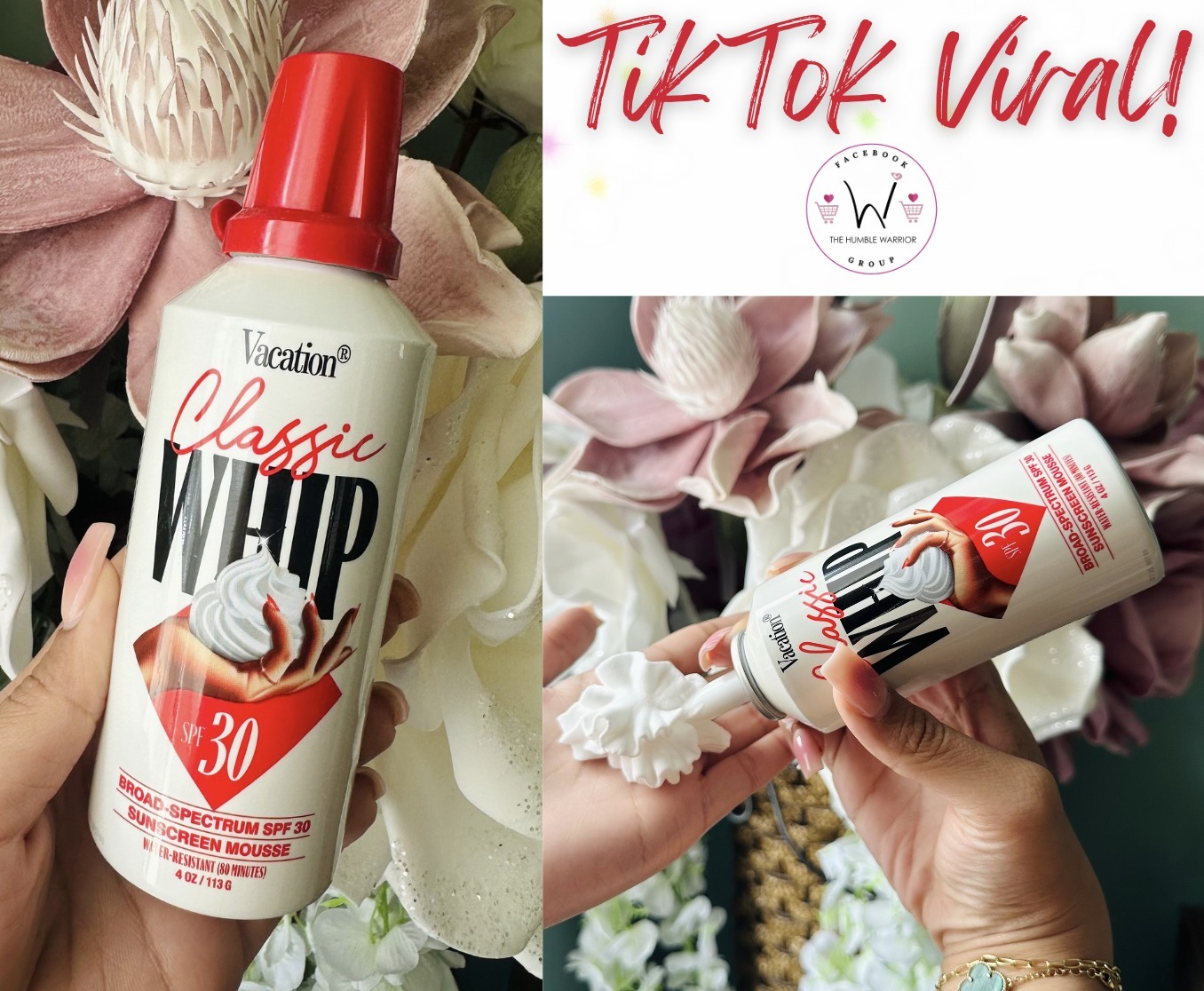 Classic Whip SPF 30 Sunscreen Mousse! - Home of The Humble Warrior