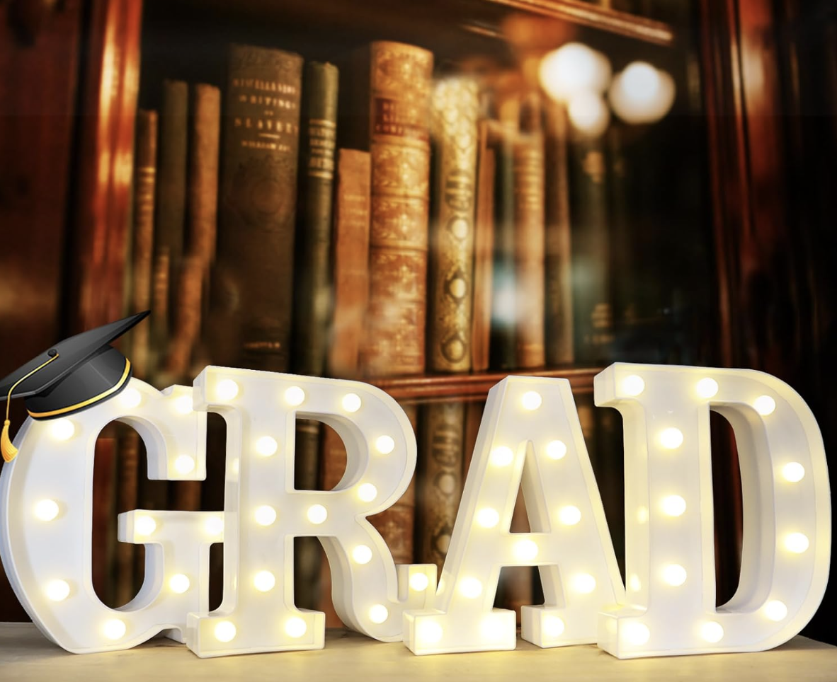 2025 Graduation LED Letter Lights! - Home of The Humble Warrior