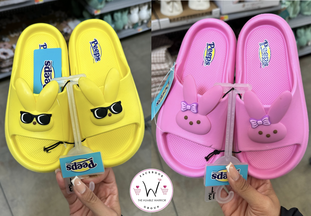 Peeps Bunny Slide Sandals! - Home of The Humble Warrior