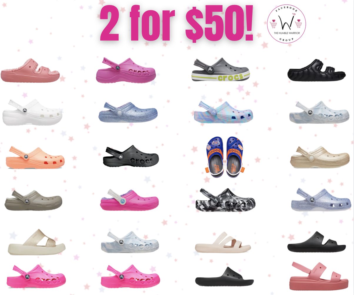 Crocs Clearance event! - Home of The Humble Warrior