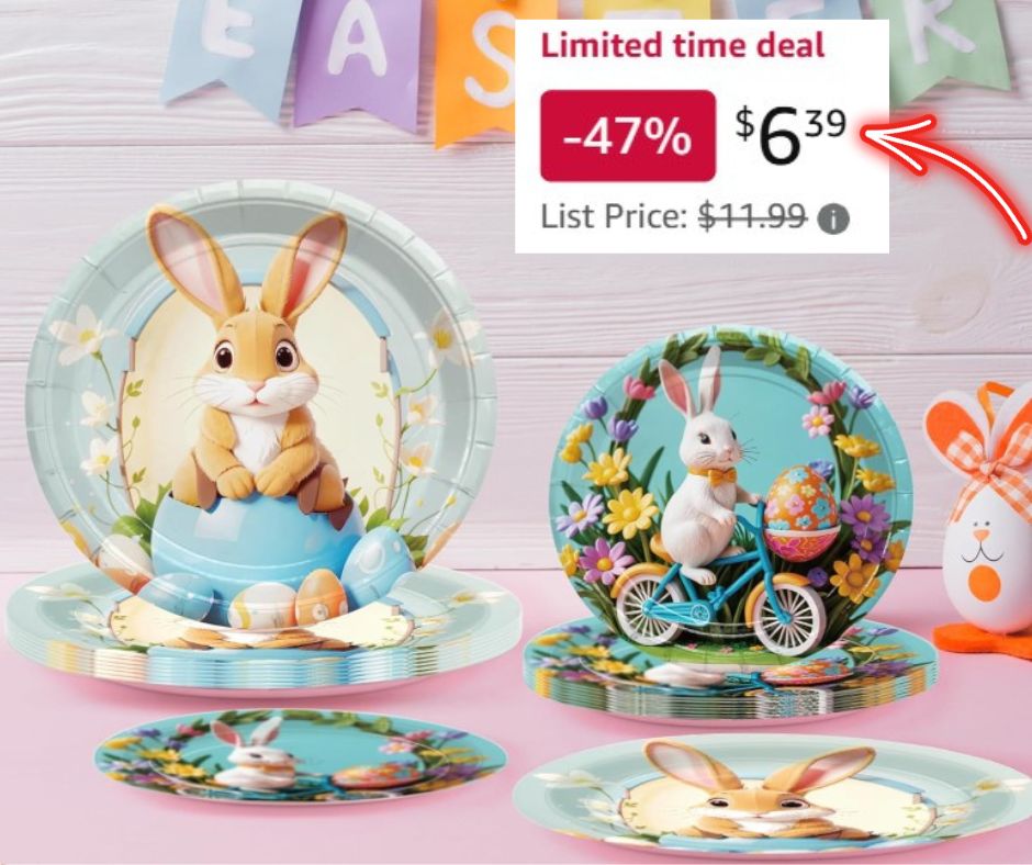 40 Pack paper Easter plates! - Home of The Humble Warrior