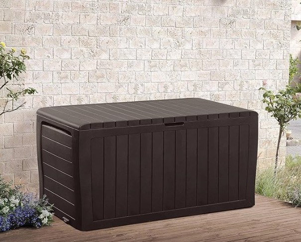 Keter Marvel Plus 71 Gallon Resin Outdoor Storage Box - Home of The ...