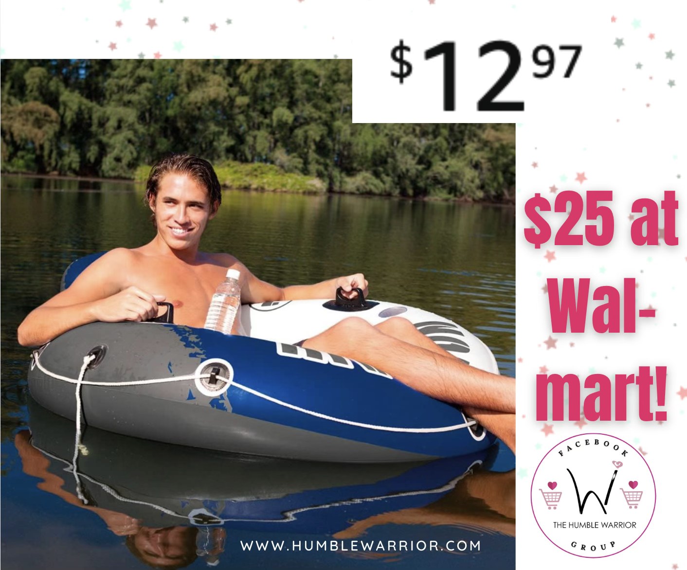Inflatable Floating Lounger - Home of The Humble Warrior