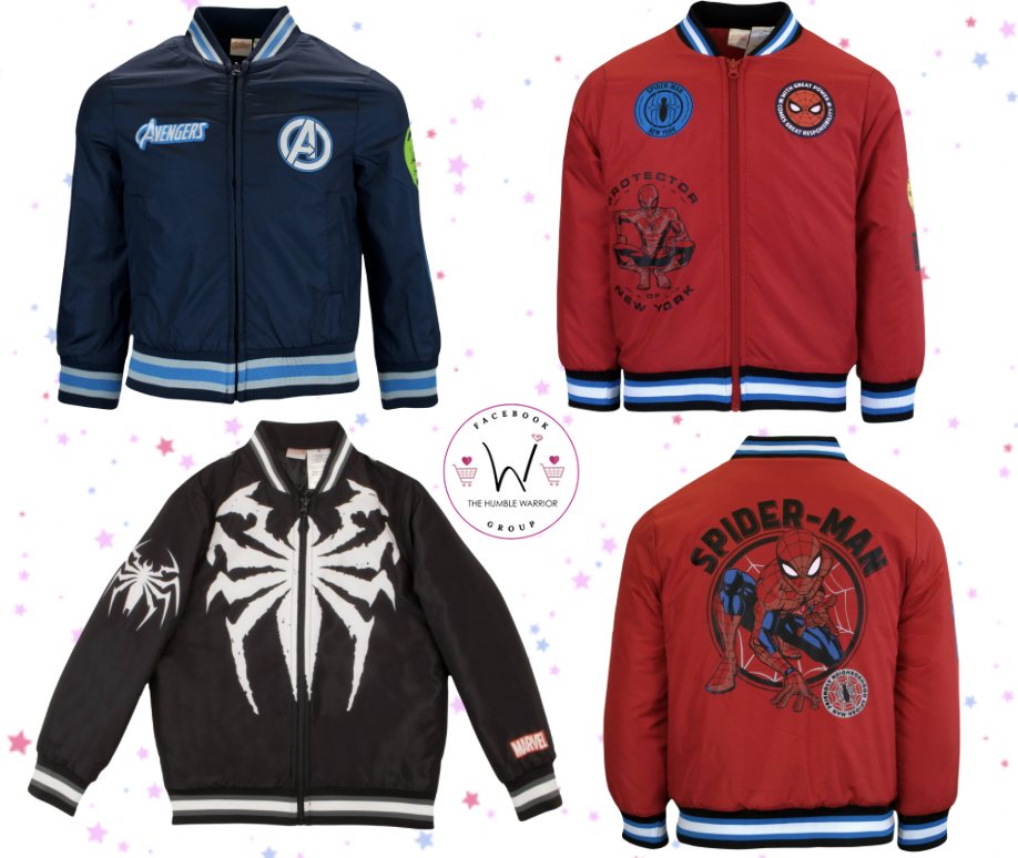 Marvel Superhero Boys Bomber Jackets! - Home of The Humble Warrior