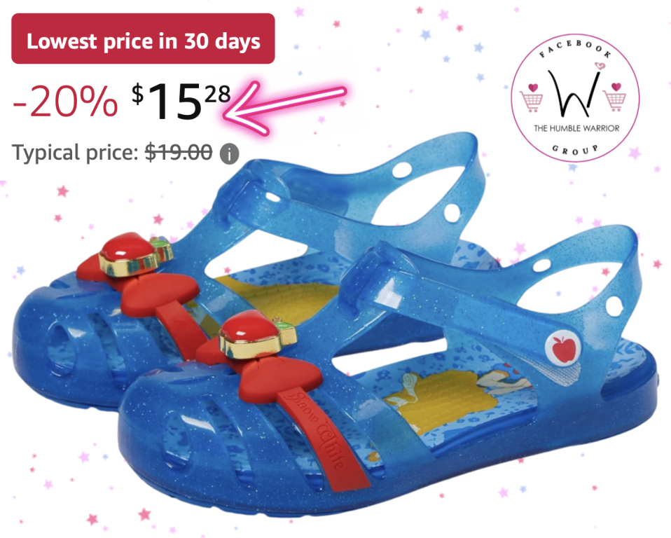 Crocs x Disney Princess Snow White Glitter Sandals! - Home of The ...