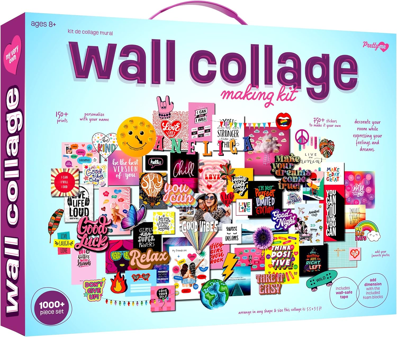 20% Off Wall Collage Kit for Girls - Home of The Humble Warrior
