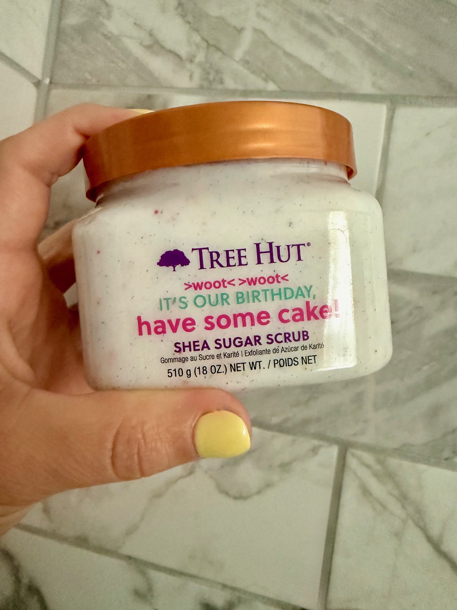 Tree Hut Birthday Cake Sugar Scrub - Home of The Humble Warrior