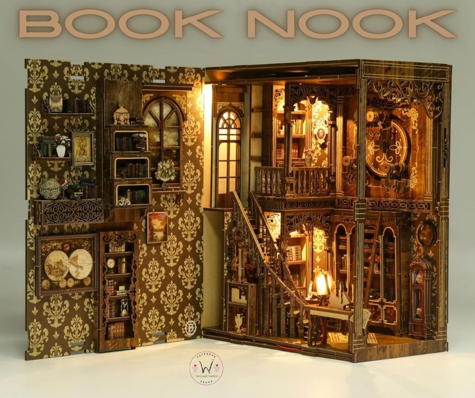 Book Nook Craft Set - Home of The Humble Warrior
