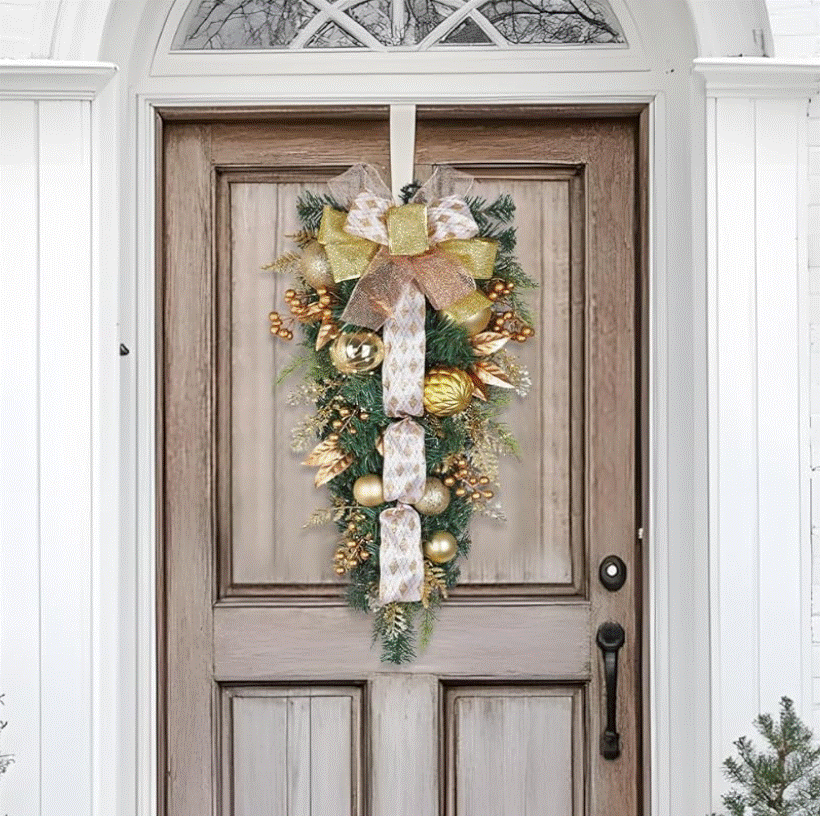 27.5 Inch Christmas Swag Wreath! - Home of The Humble Warrior