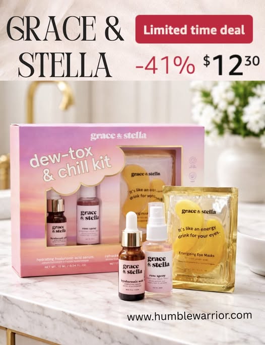 Grace & Stella Award-Winning Skin Care Set - Home of The Humble Warrior